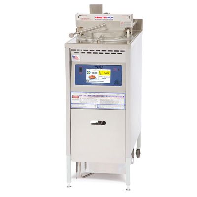 Broaster electric pressure fryer. Model 1800. 40 pieces of chicken per ...